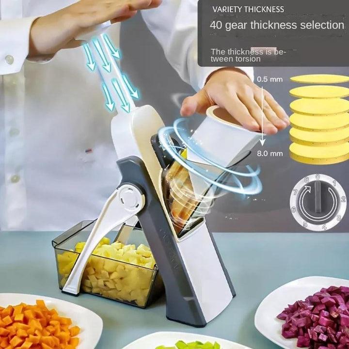 Mandoline 5 In 1 Spring Slicer And Cutter - Excel Store