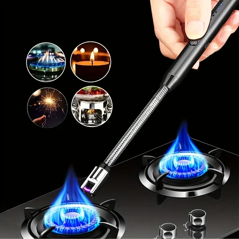 1Pc Extended Electric Igniter Windproof Usb Rechargeable - Excel Store
