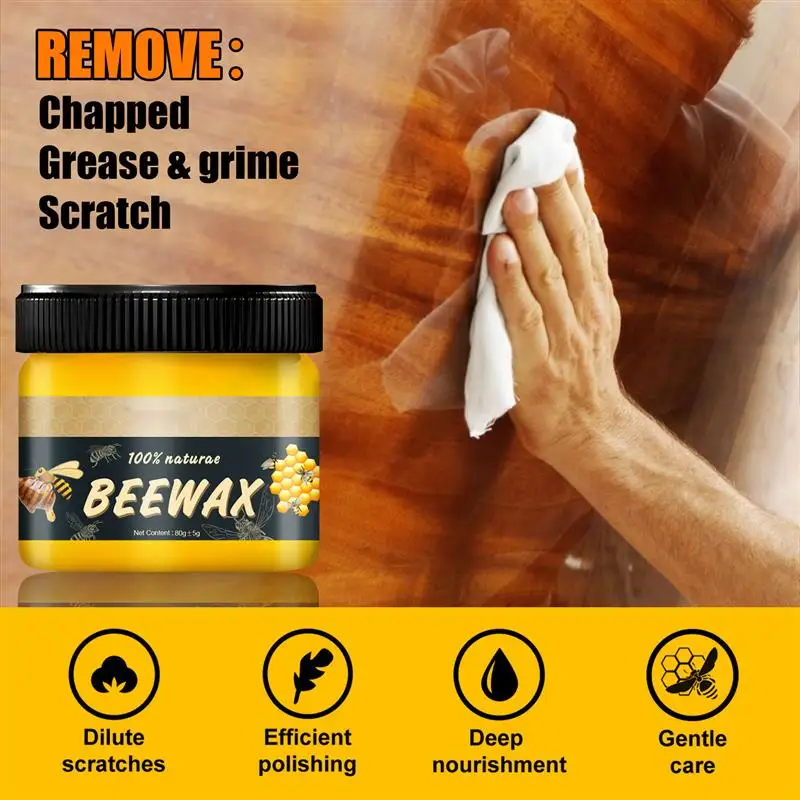 Polisher Wooden Furniture Polishing Beeswax Wood Care Wax - Excel Store