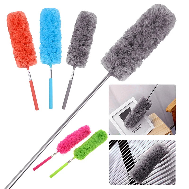 Retractable Duster Stainless Steel Long Handle - Excel Store