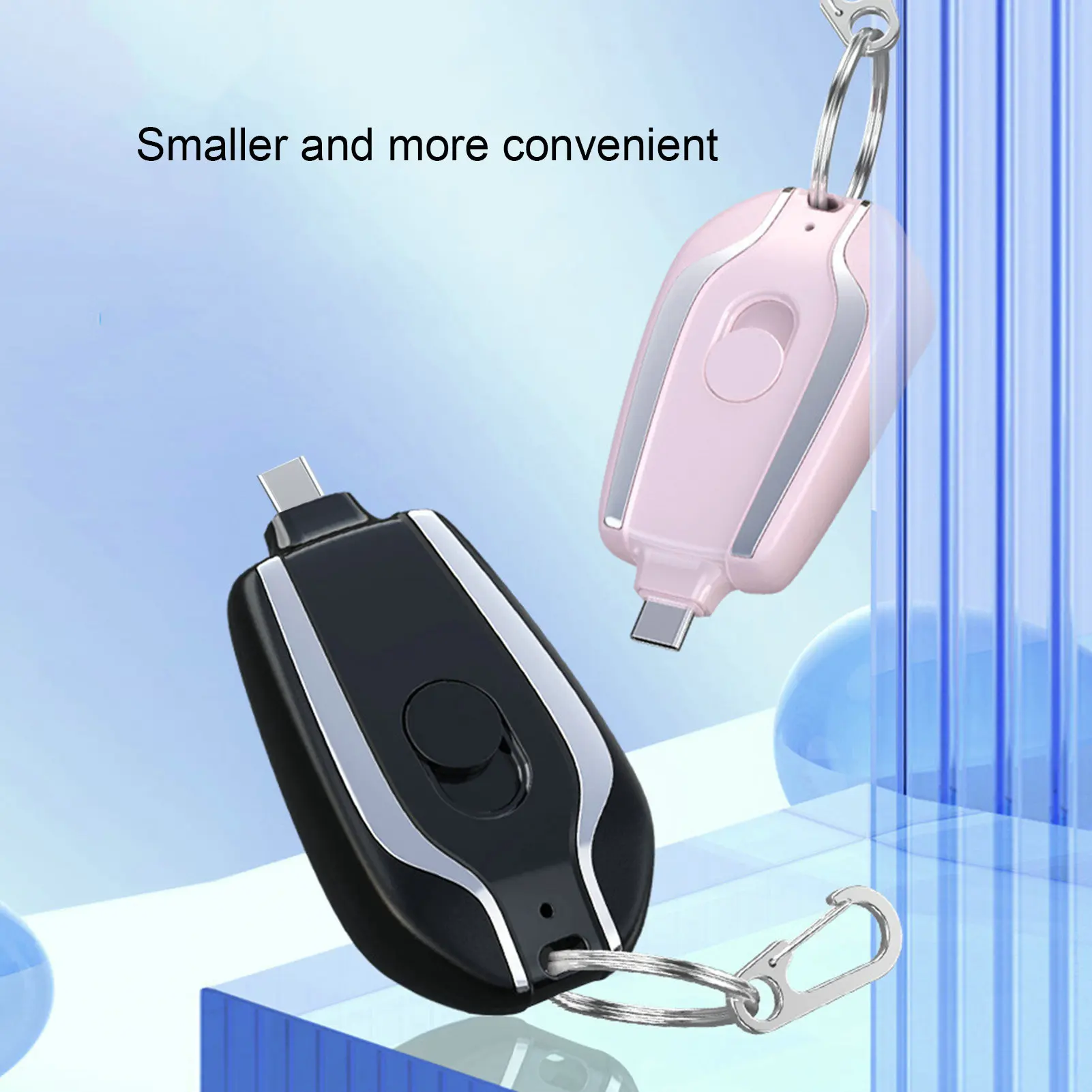 Power Bank with Key Chain Large Capacity Fast Charging - Excel Store