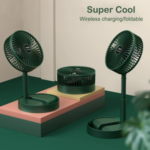 Mini Desktop Foldable Fan Portable USB Rechargeable - Excel Store