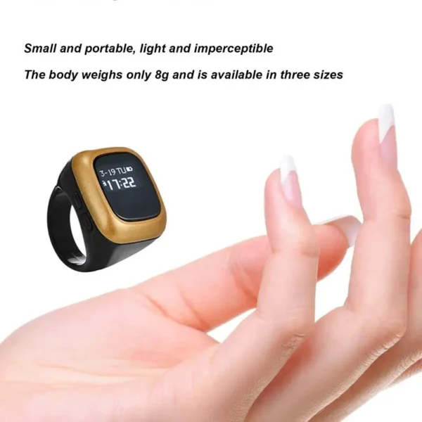 Smart Zikr Ring Counter Portable Finger Counter - Excel Store