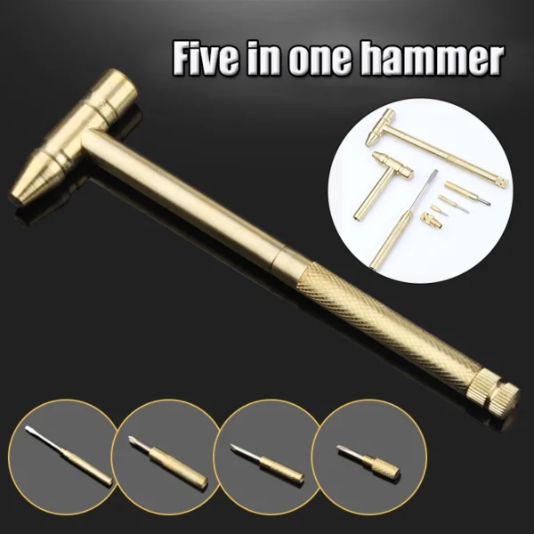 5 in 1 Tool Hammer With Screwdriver Set - Excel Store