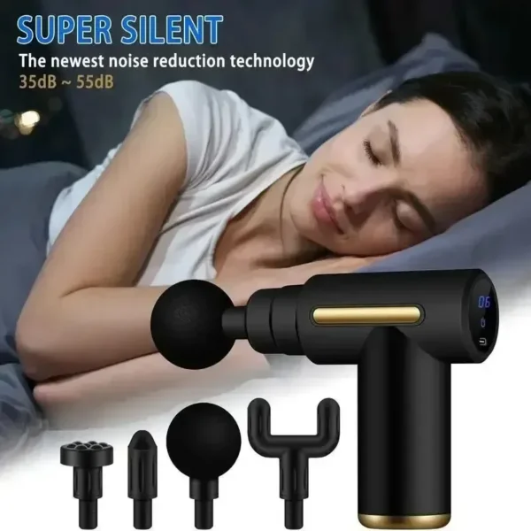 USB Massage Gun Muscle Relaxation Vibrating Gun - Excel Store