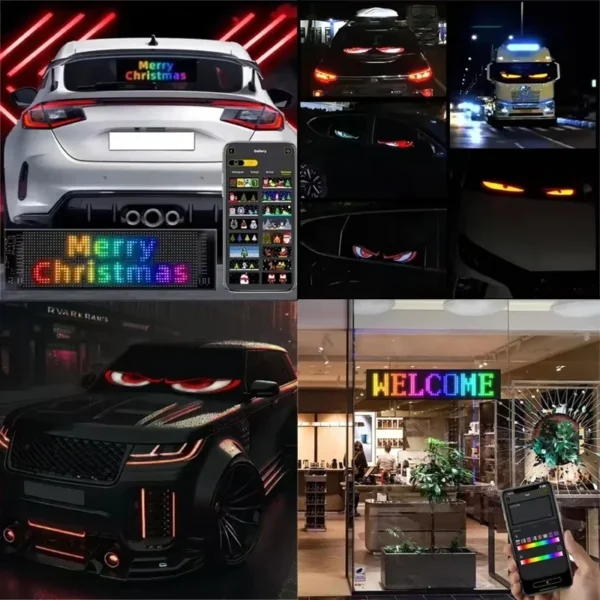 Large Flexible LED Matrix Pixel Panel - Excel Store