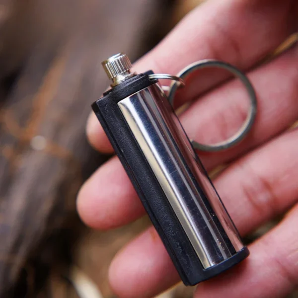 Waterproof Emergency Fire Starter Stainless Steel Lighter - Excel Store