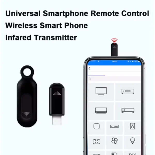 Universal IR Infrared Smart Remote Suitable For TV Air Conditioner Fan ...