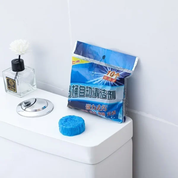 Toilet Bowl Cleaner Automatic Self-Cleaning 10 Tablets - Excel Store